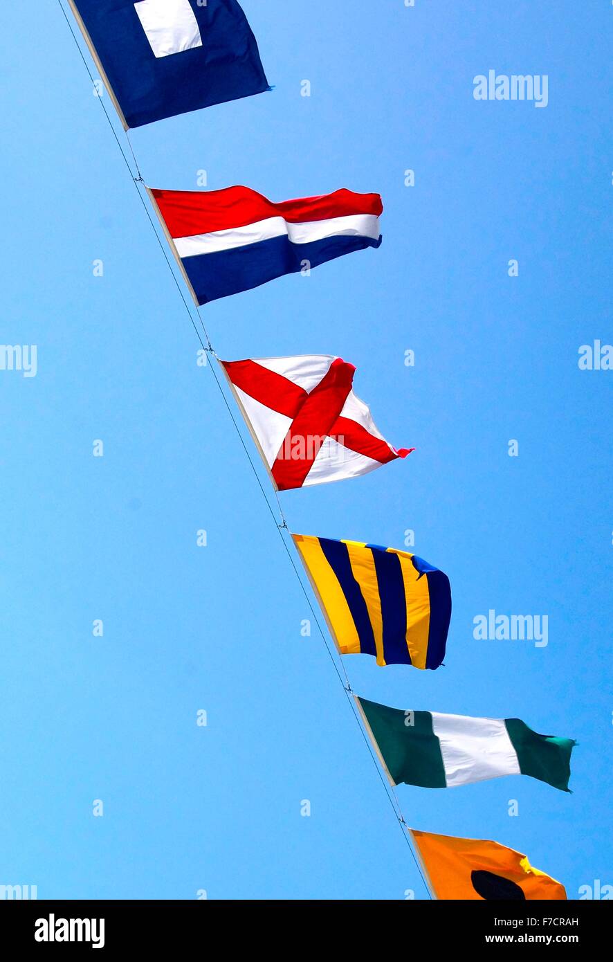 Nautical flags hi-res stock photography and images - Alamy