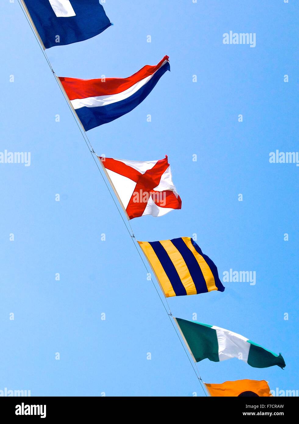 Ship flags closeup hi-res stock photography and images - Alamy