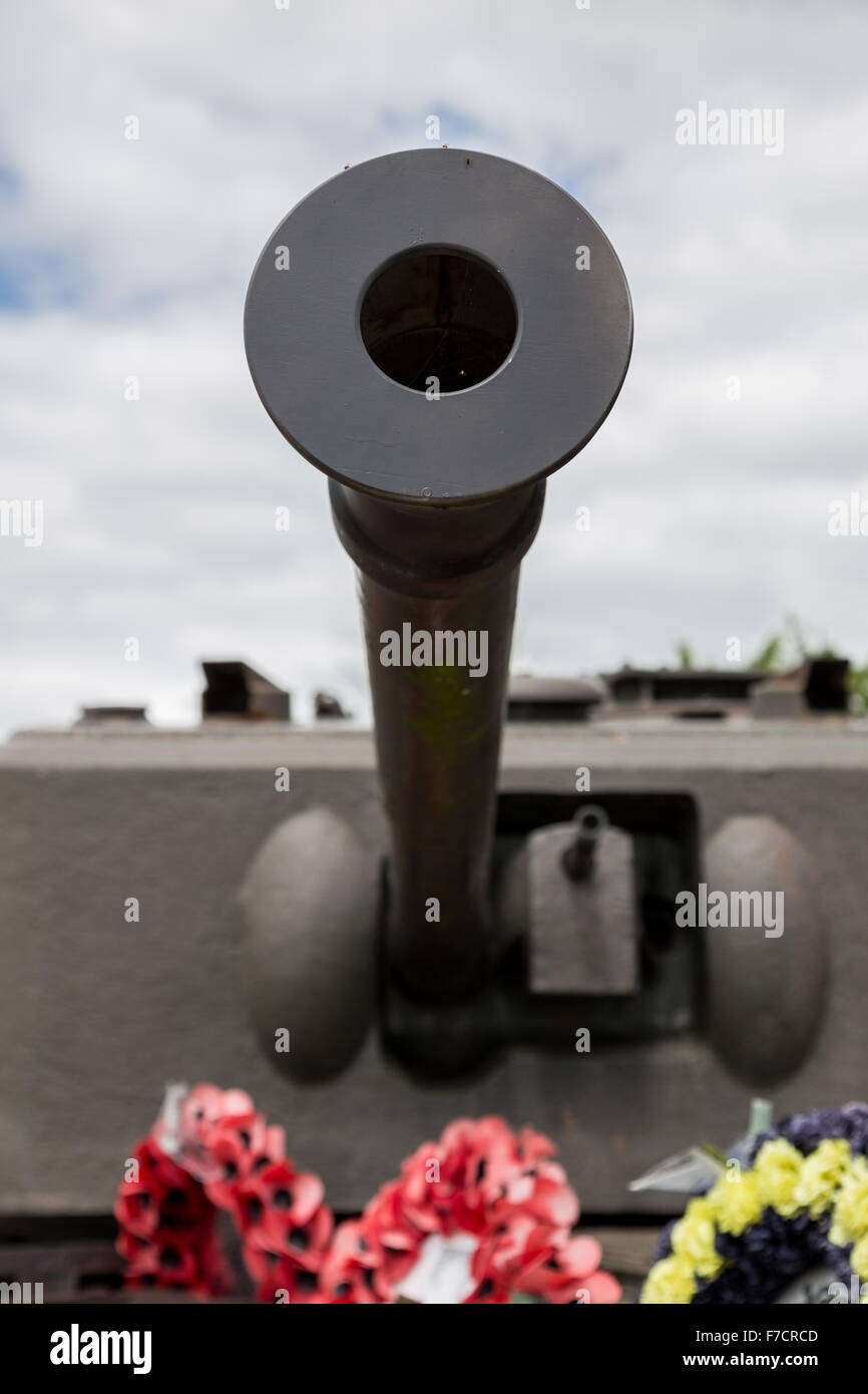 Churchill tank turret memorial at Hill 112, Operation Jupiter - a ...