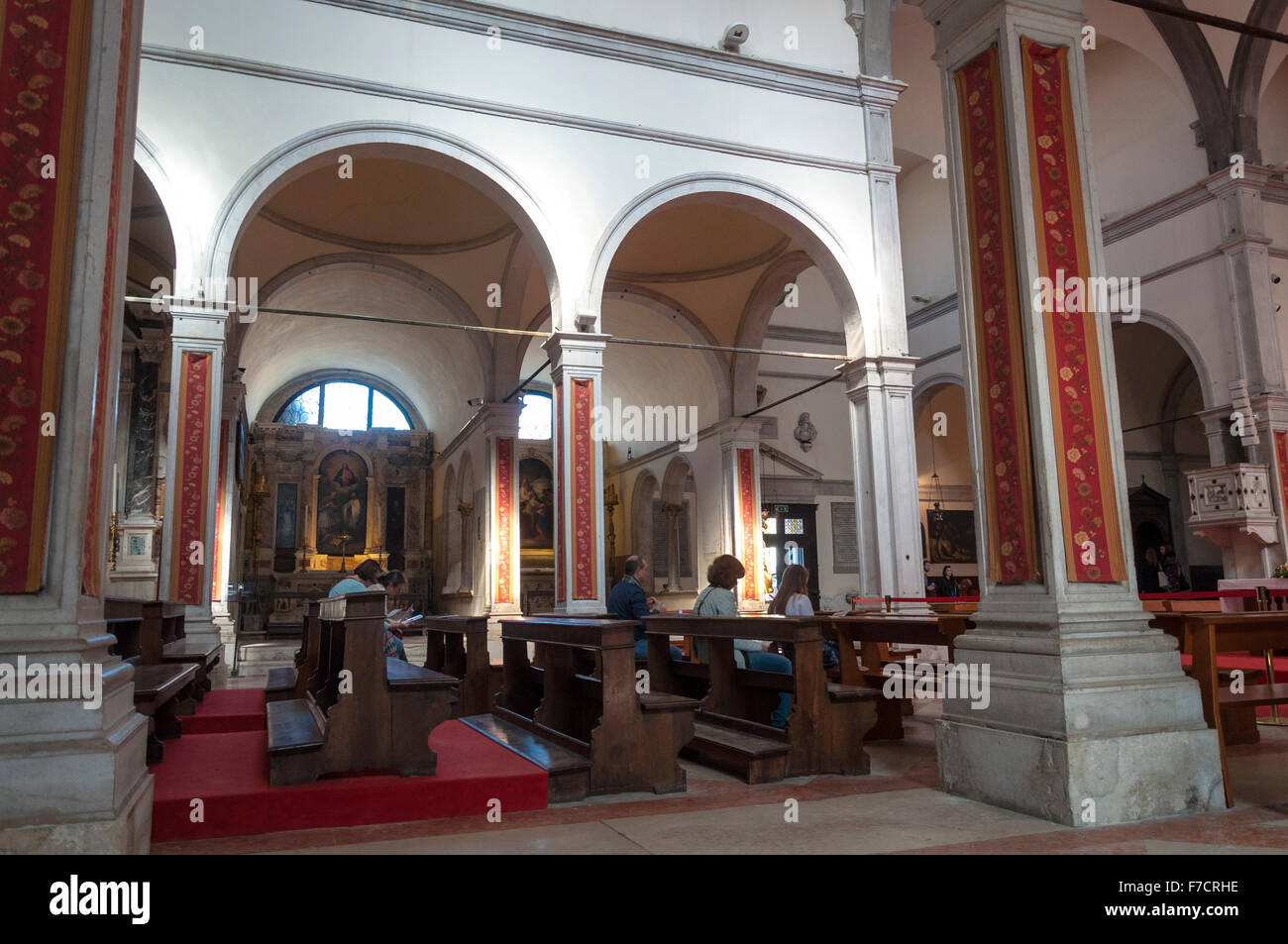 Chiesa di Santa Maria Formosa interior, Venice, Italy Stock Photo - Alamy