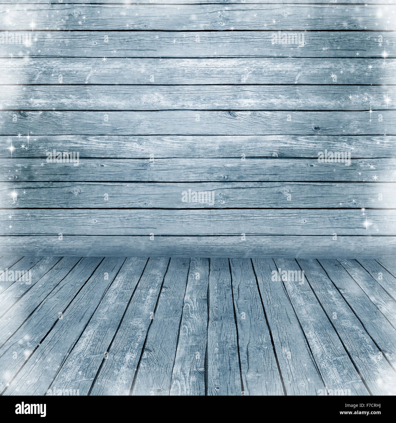 blue winter wood snow texture christmas background Stock Photo - Alamy