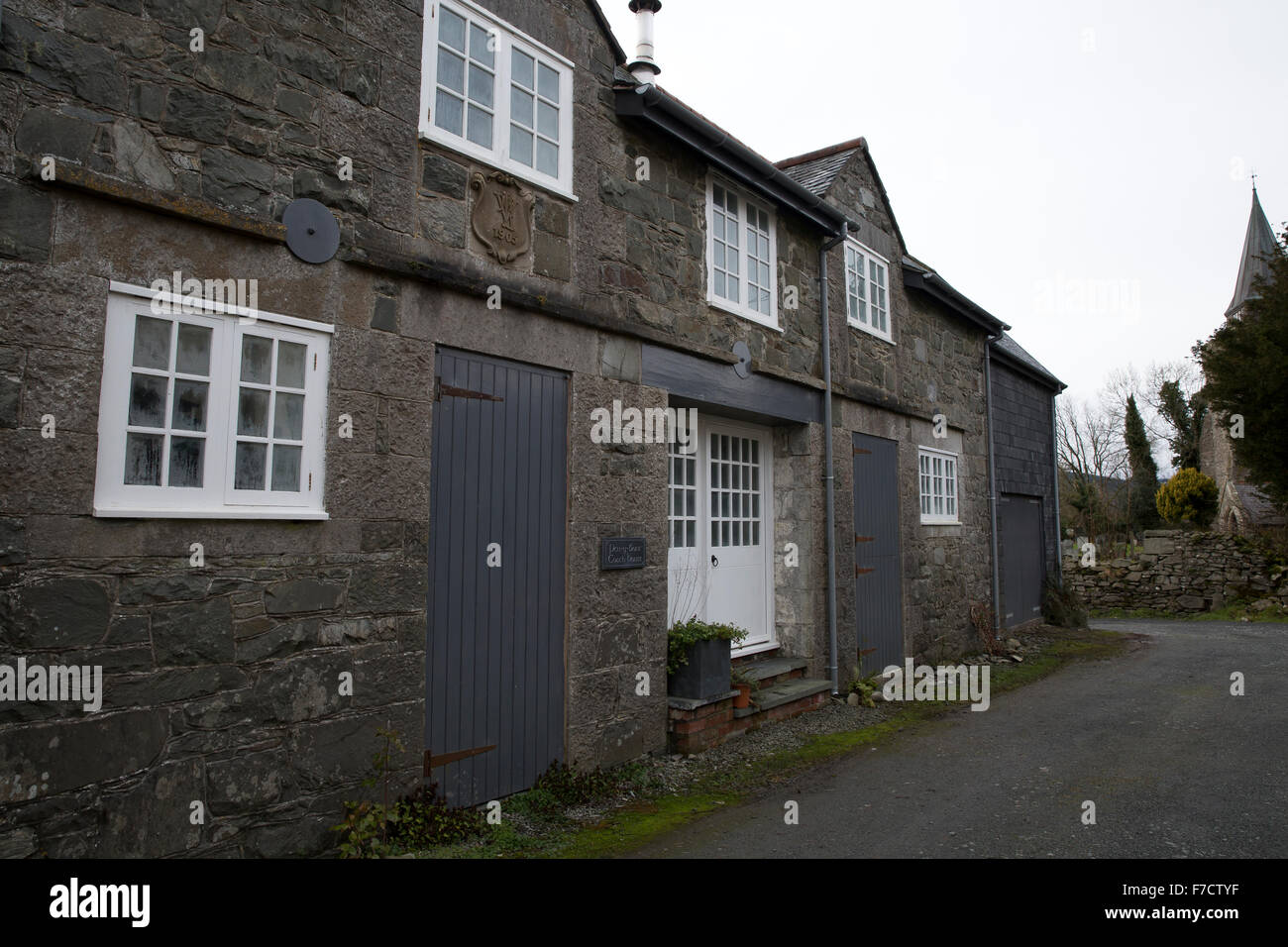 St curigs church hi-res stock photography and images - Alamy