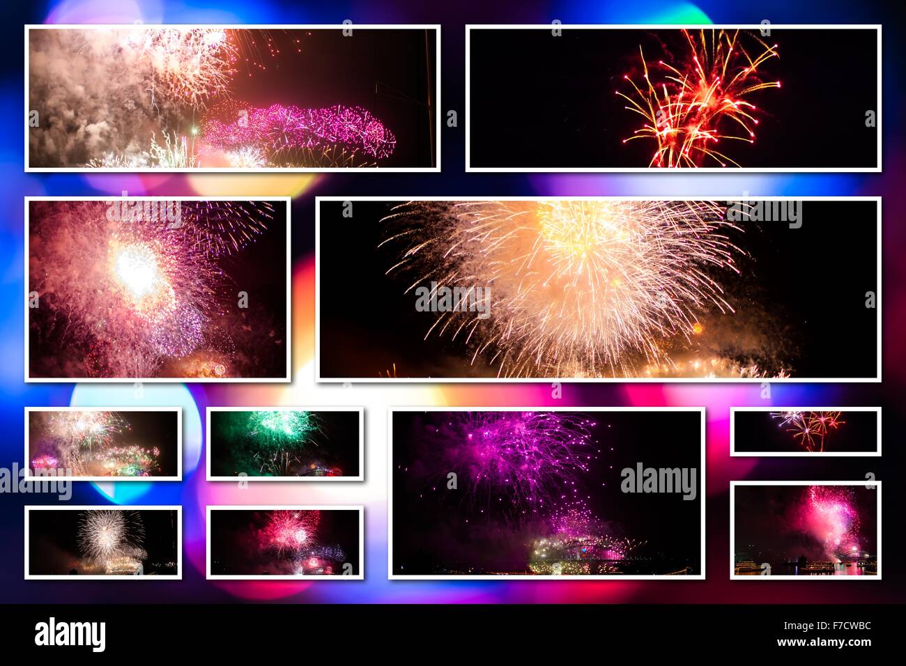 Sydney bay firework hi-res stock photography and images - Alamy