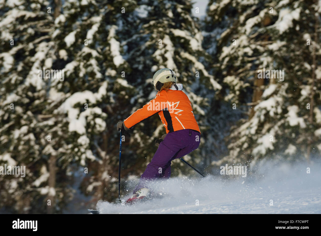 happy ski people at mountaint on winter have fun on snow sports Stock ...