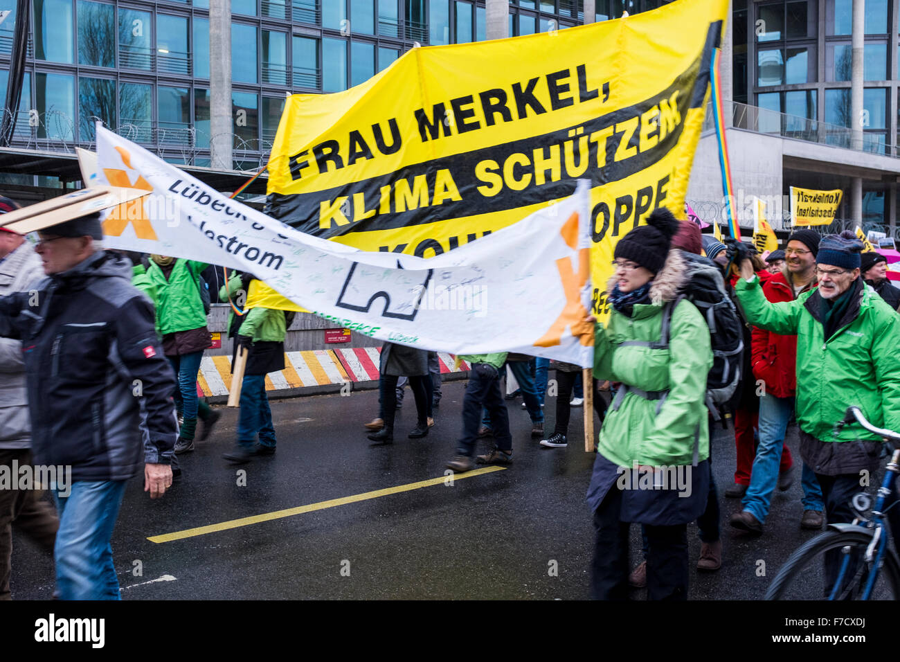 Berlin, Germany. 29th November, 2015. Climate Change March in Berlin ...