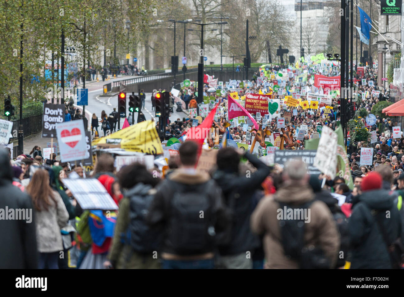 Climate change procession marches through hi-res stock photography and ...
