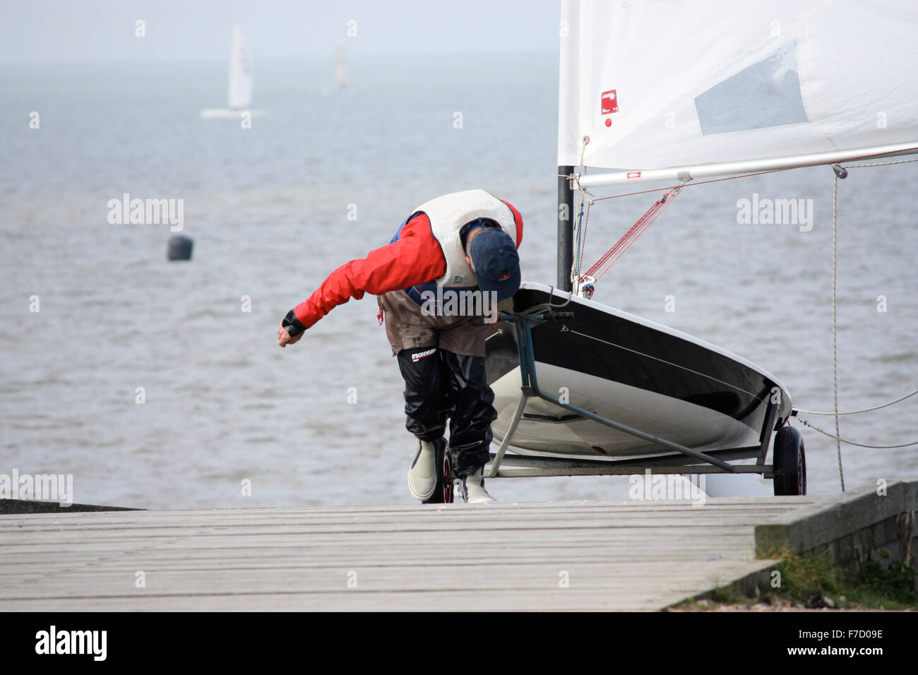 Sailing dinghy hi-res stock photography and images - Alamy
