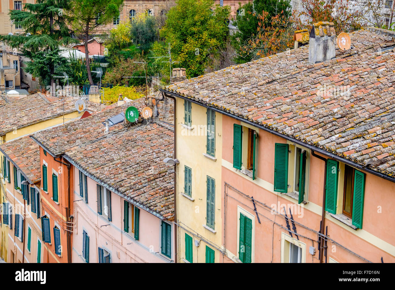 Italian roof tiles hi-res stock photography and images - Alamy