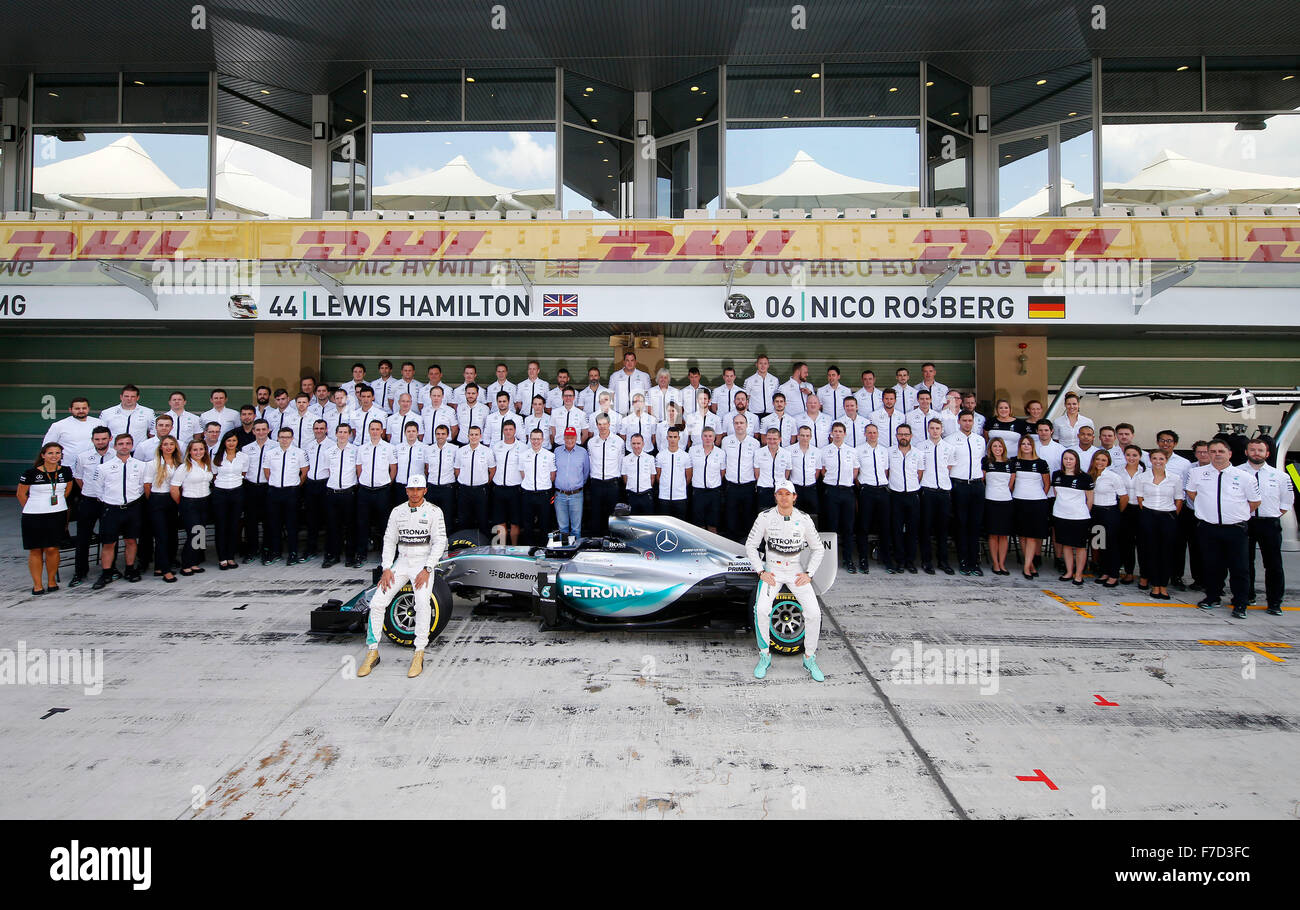 Motorsports: FIA Formula One World Championship 2015, Grand Prix of Abu ...