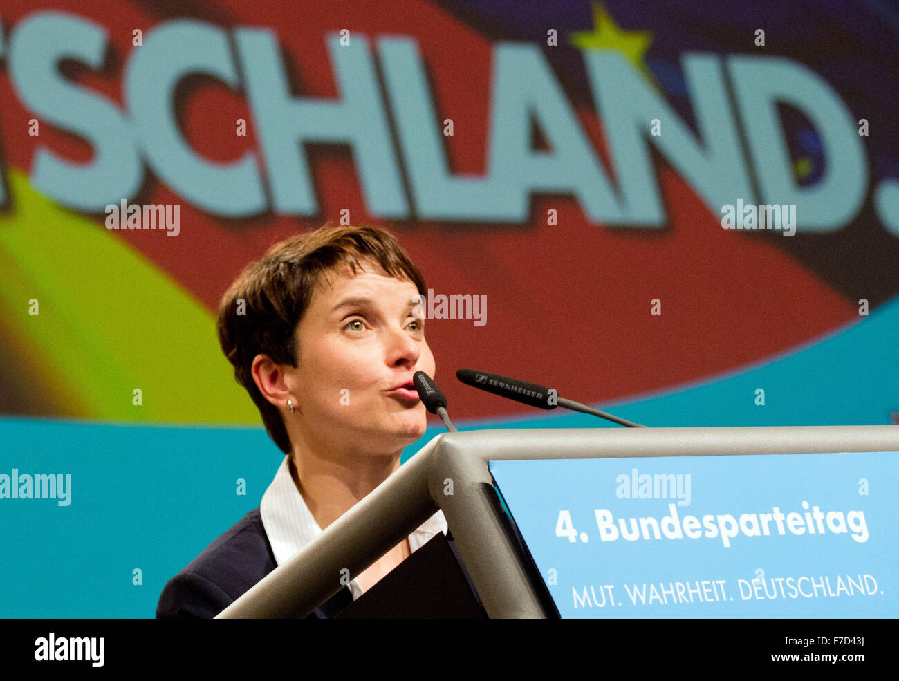 Frauke Petry, chairwoman of German party 'Alternative for Germany' (AfD ...