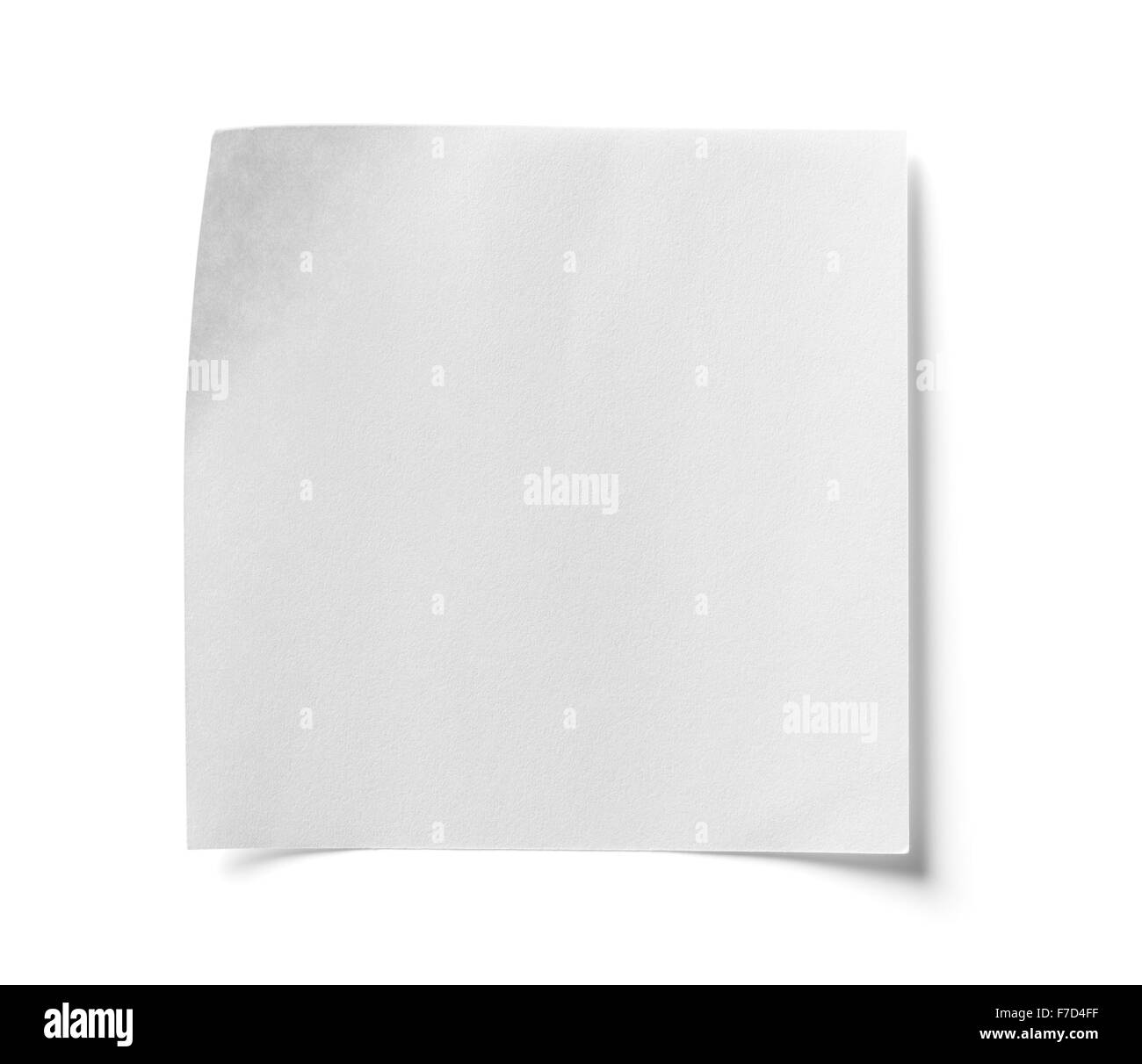 Pieces of paper on white background, isolated Stock Photo - Alamy