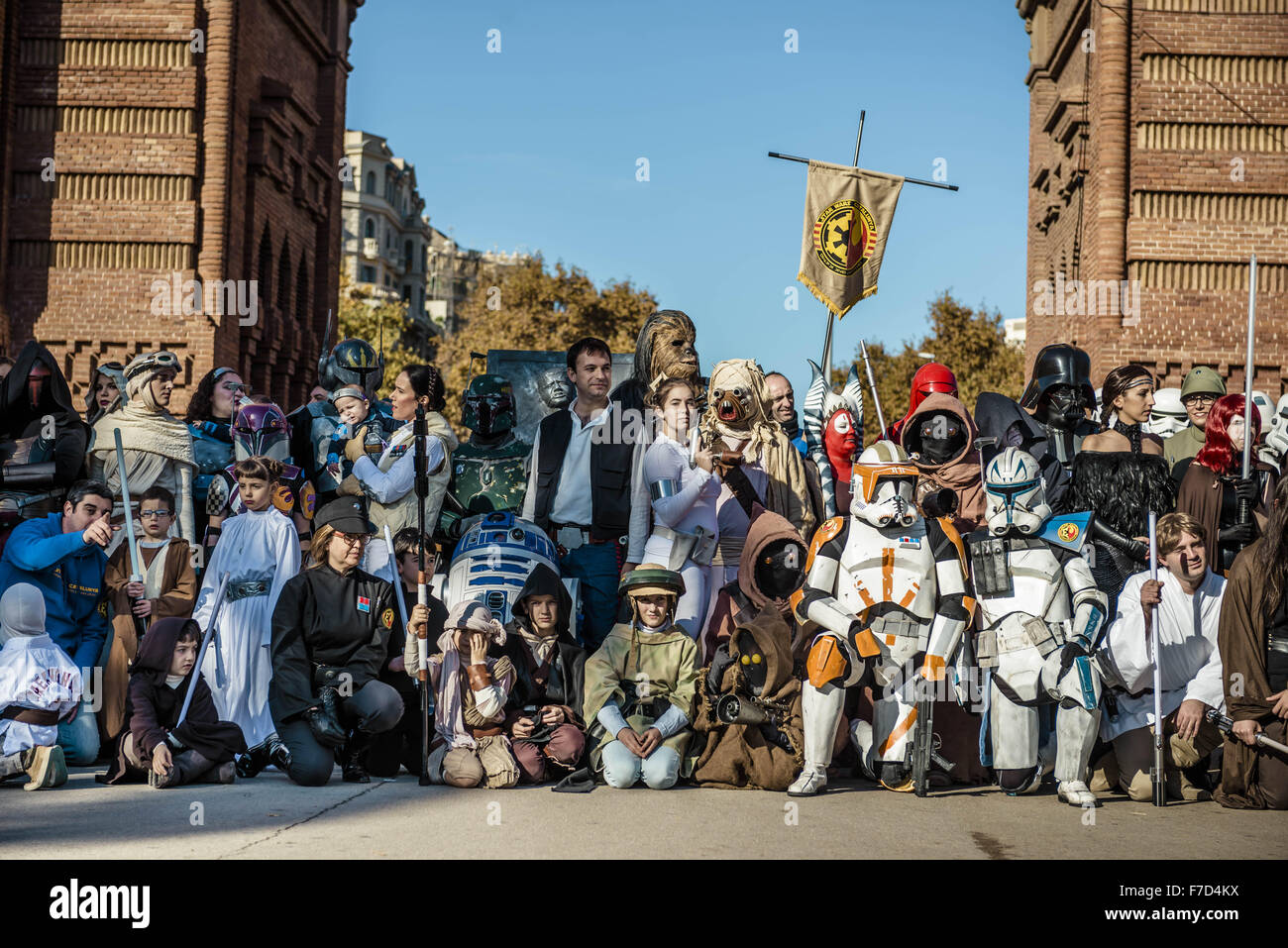Barcelona, Catalonia, Spain. 29th Nov, 2015. Participants of the 9th ...