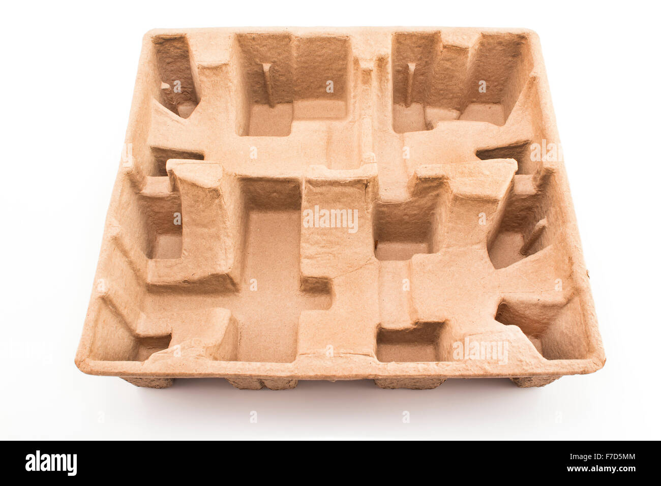 Modeled cardboard packaging for recycling Stock Photo - Alamy