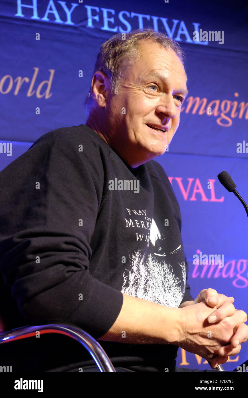 Hay on Wye, Powys, Wales, UK. 29th November, 2015. Author Phil Rickman ...