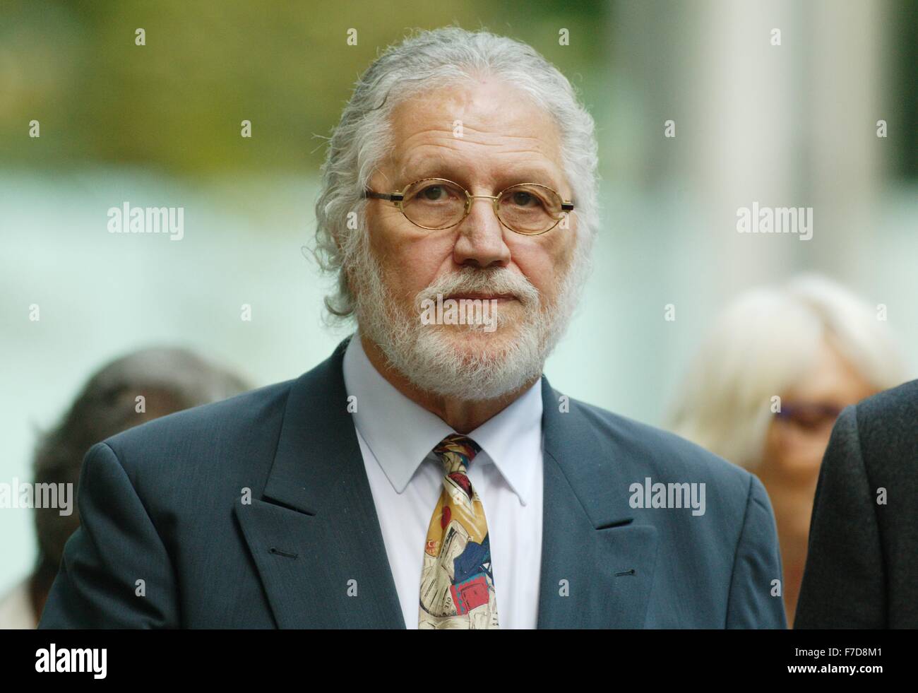 Dave Lee Travis, real name David Griffin, outside Southwark Crown Court ...