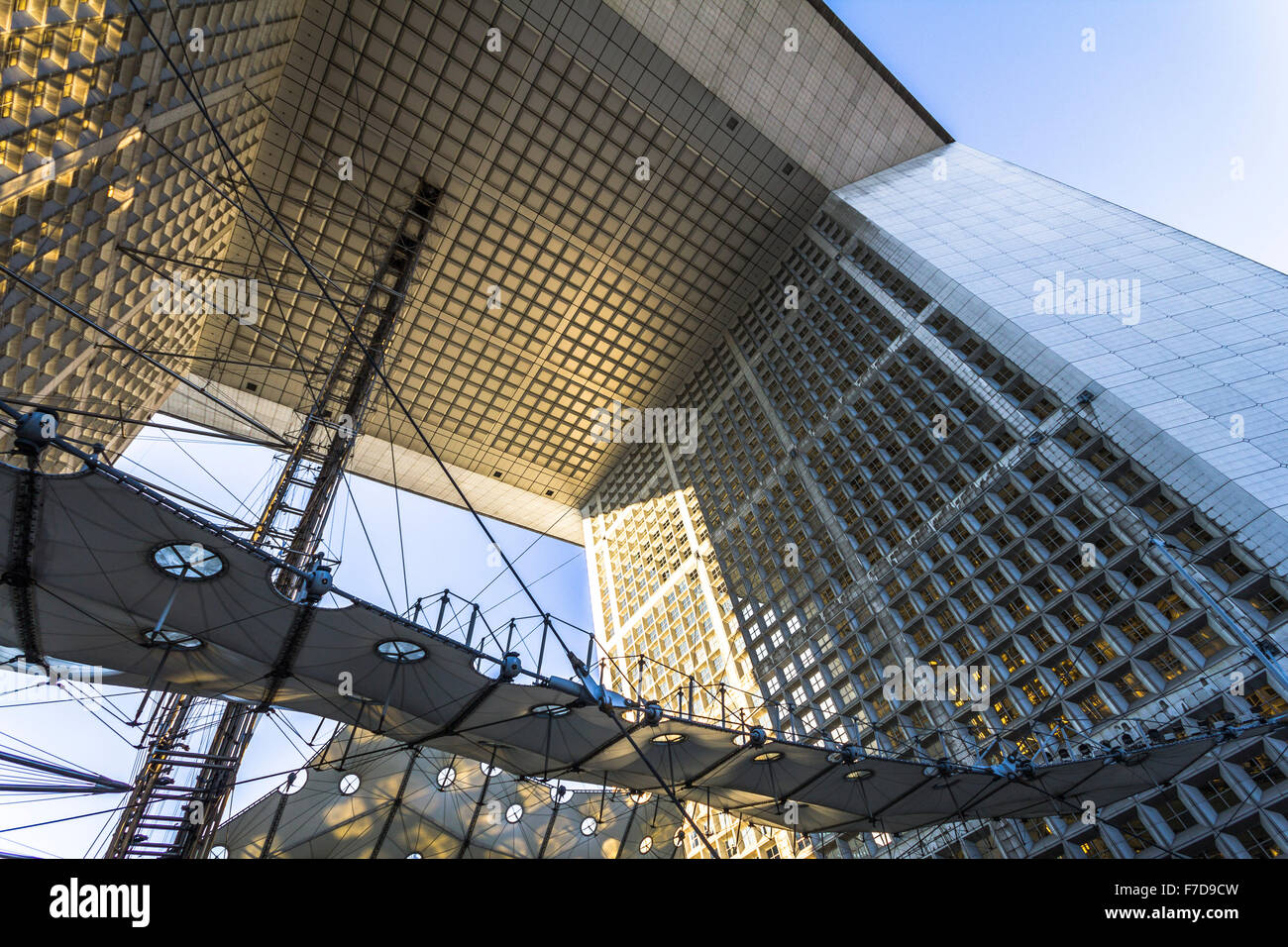 La Grande Arch architecture in Paris Stock Photo - Alamy