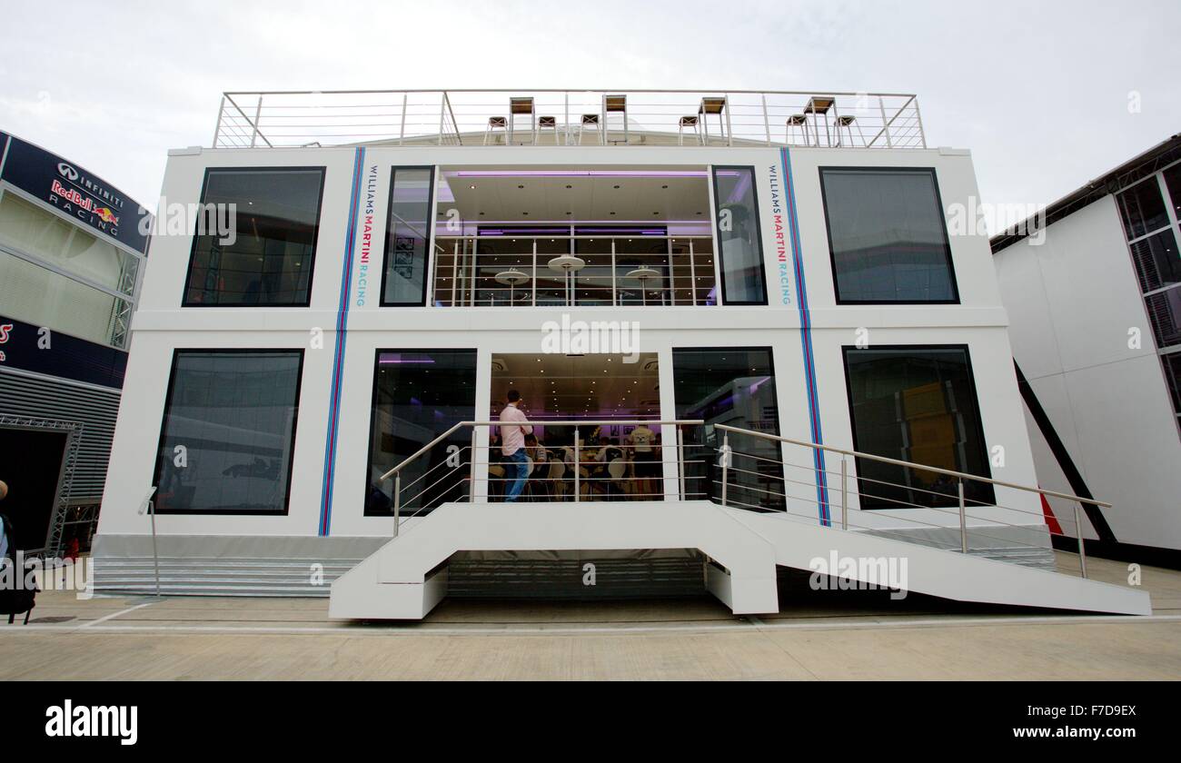 Motorhomes paddock silverstone hi-res stock photography and images - Alamy