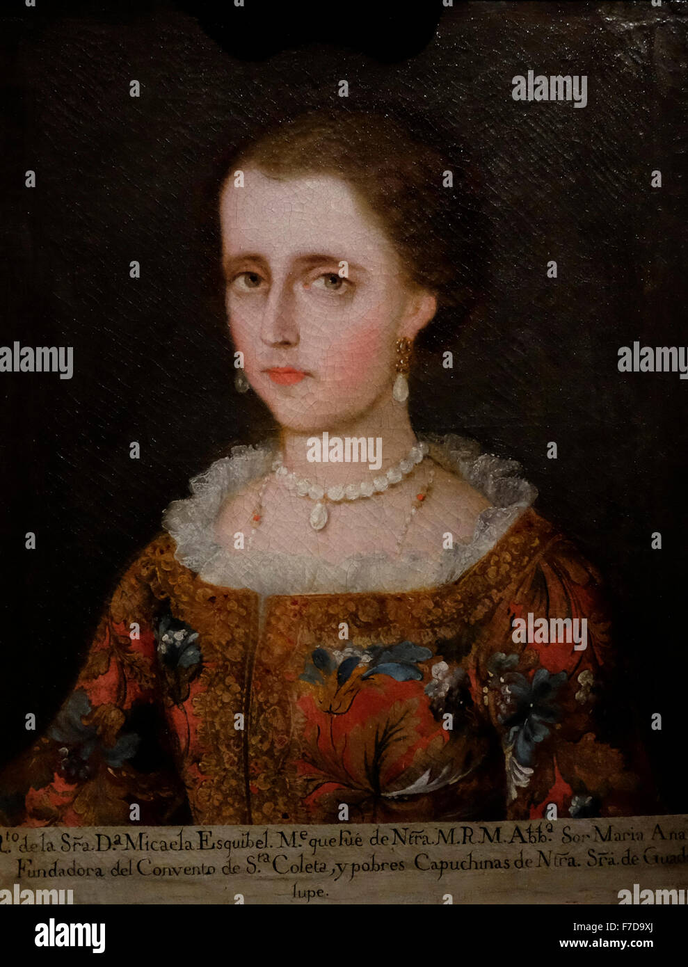 Portrait of Dona Micaela Esquibel - Mexico, about 1750 - Portrait ...