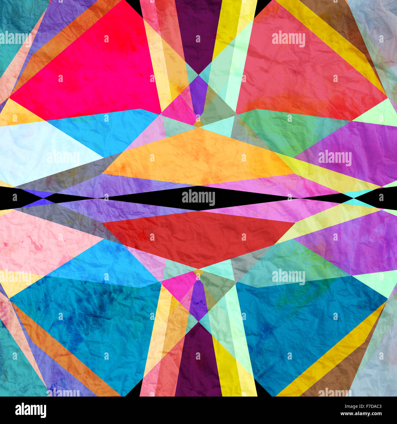 Bright Geometric Background