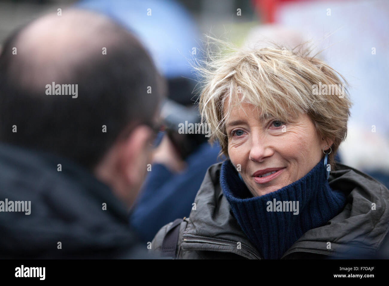 London, UK. 29th November, 2015. Actress Emma Thompson at the People's ...