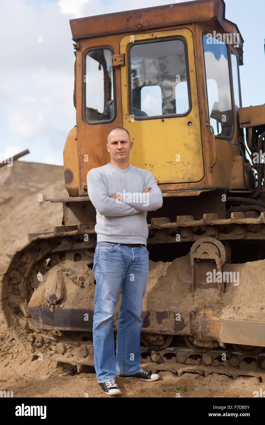 Portrait tractor operator workplace hi-res stock photography and images ...