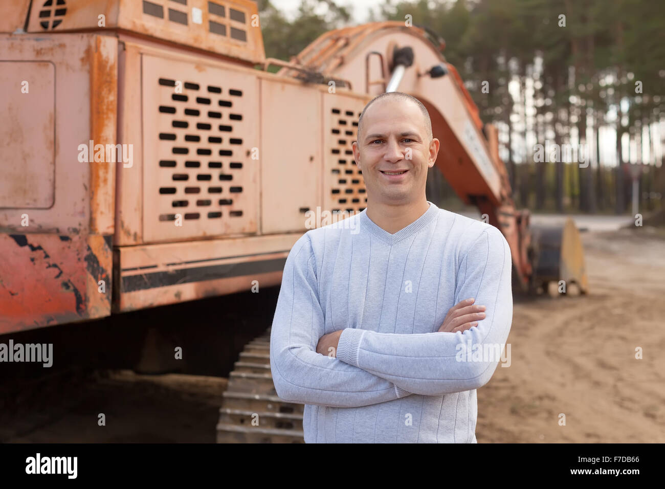Portrait tractor operator workplace hi-res stock photography and images ...