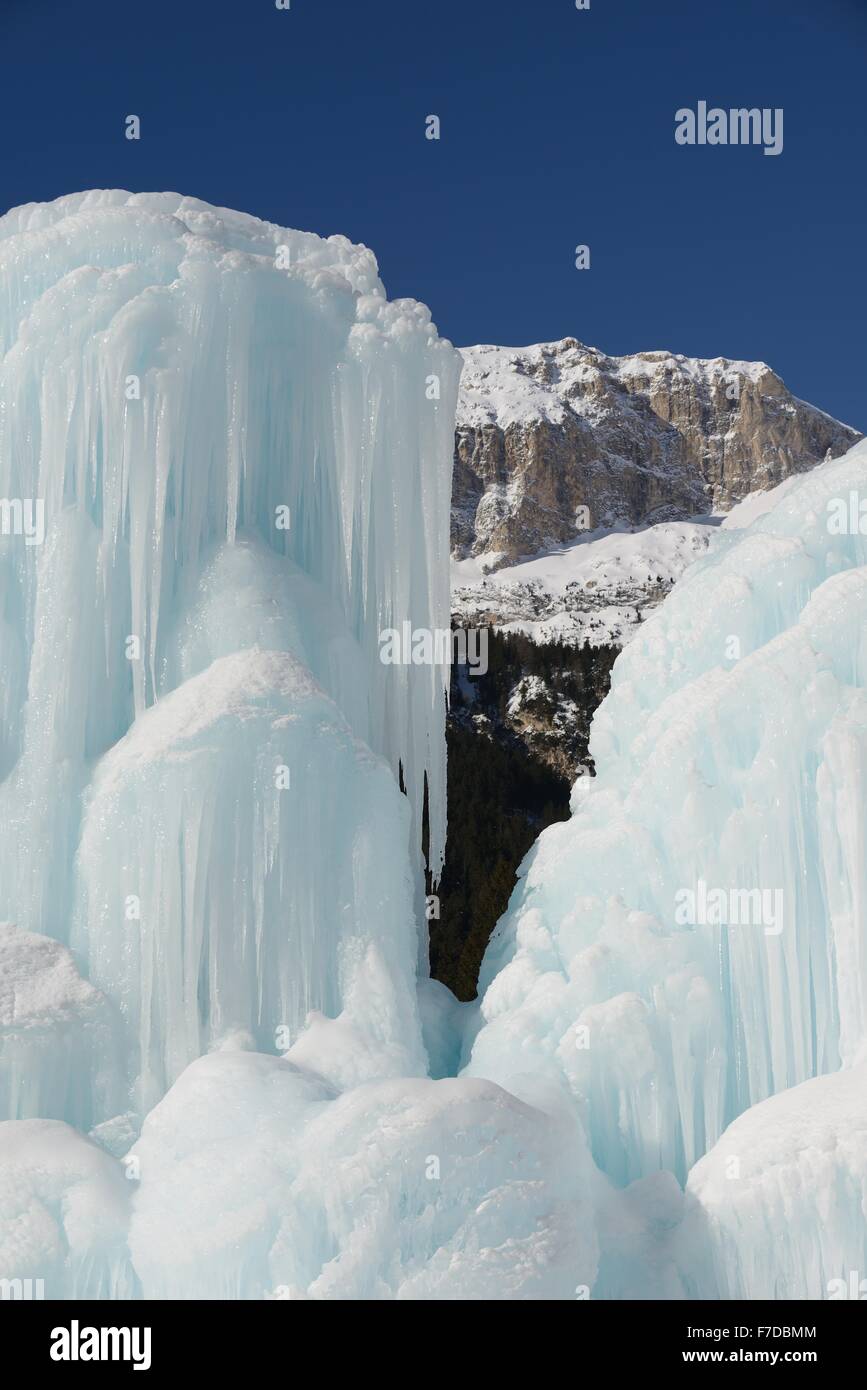 ice and snow at winter nature background Stock Photo - Alamy