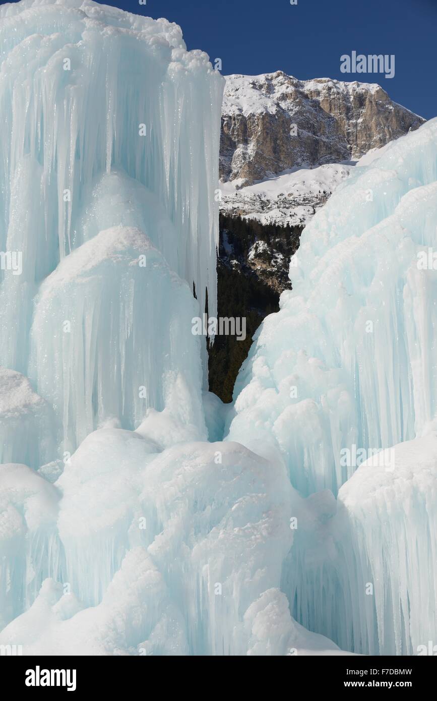 ice and snow at winter nature background Stock Photo - Alamy