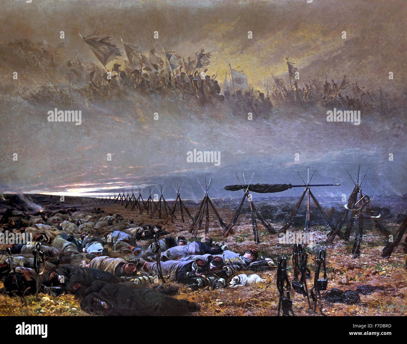 Le rêve - The dream 1888 Edouard Detaille 1848 - 1912 France French ...