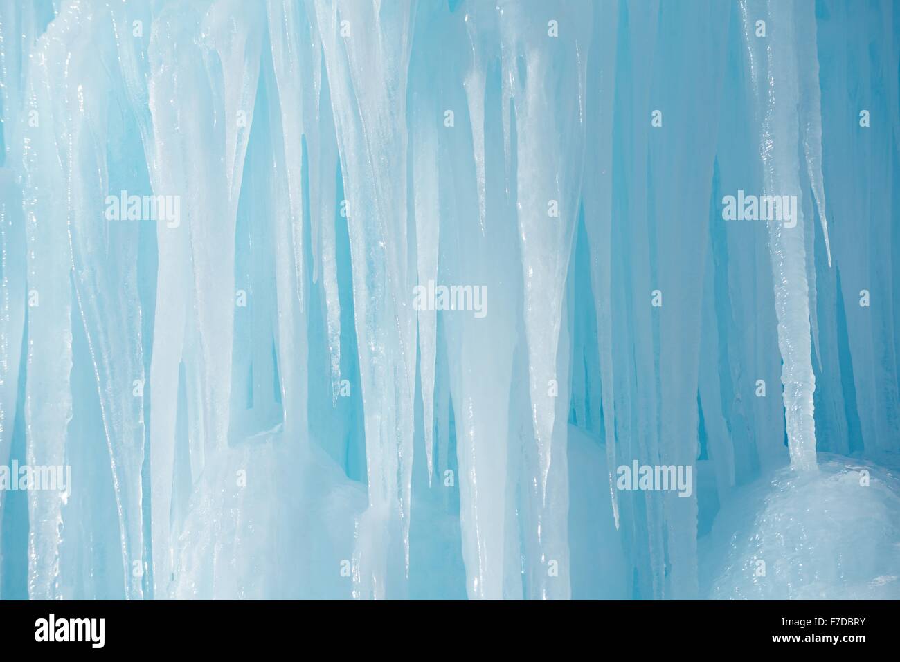 ice and snow at winter nature background Stock Photo - Alamy