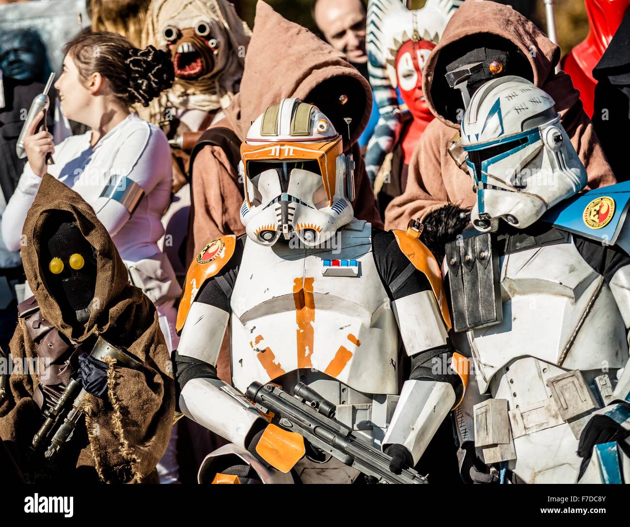 Stormtroopers pose for hi-res stock photography and images - Alamy