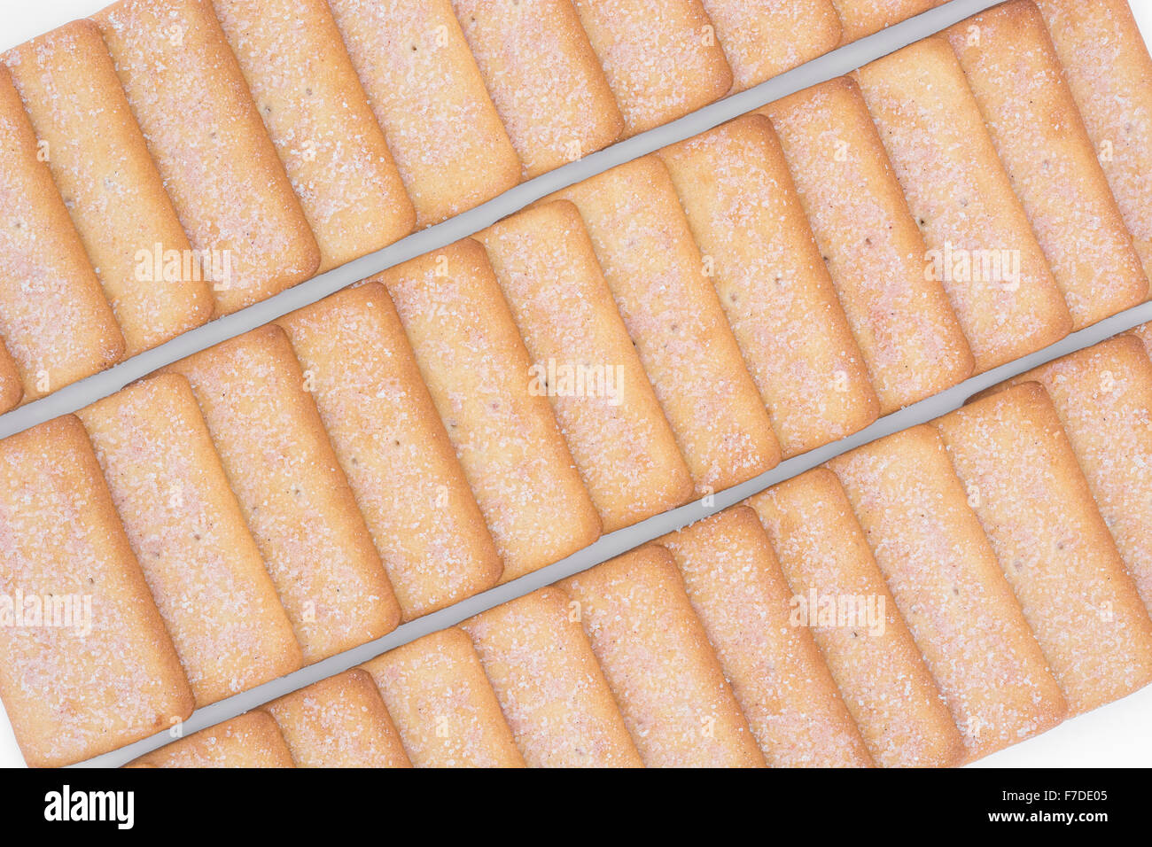 Computer cookie concept. Rows of sweet biscuits Stock Photo - Alamy