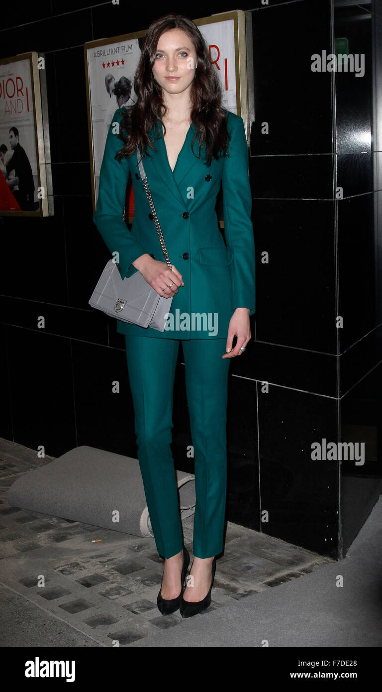Mar 16, 2015 - London, England, UK - Matilda Lowther attending Dior and ...