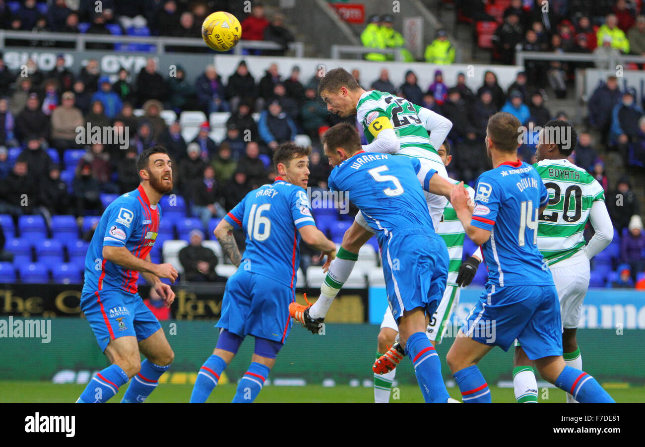 Caledonian Stadium, Inverness, Scotland. 29th Nov, 2015. Scottish ...