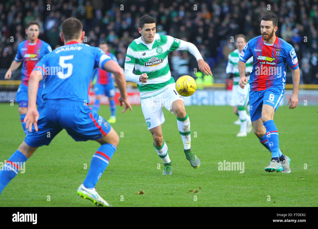 Caledonian Stadium, Inverness, Scotland. 29th Nov, 2015. Scottish ...
