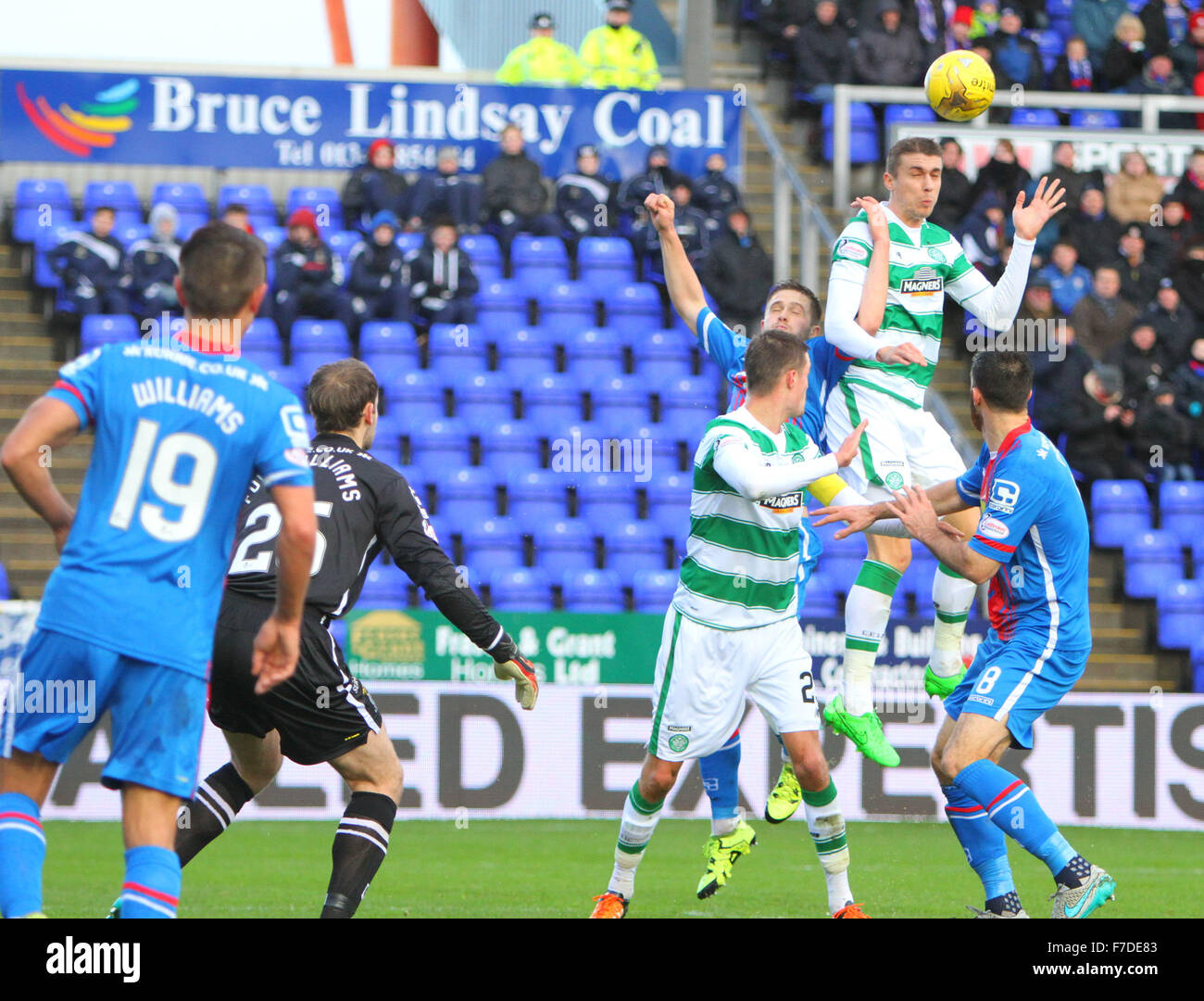 Caledonian Stadium, Inverness, Scotland. 29th Nov, 2015. Scottish ...