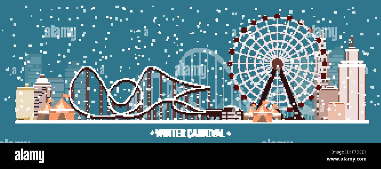 Winter Carnival Background