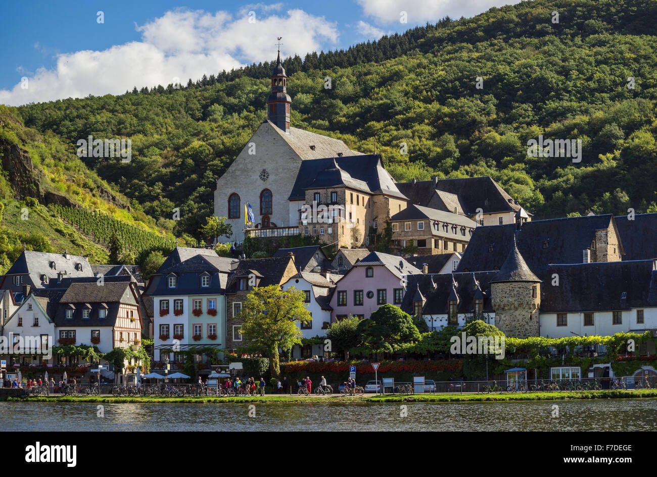 Germany rhineland palatinate beilstein town hi-res stock photography ...