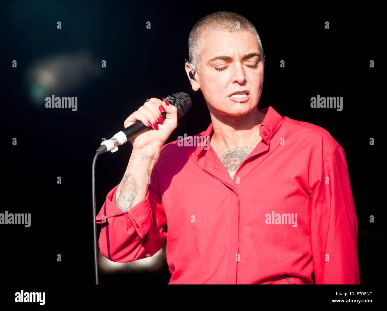 Sinéad O'Connor live at camp bestival 2014 Stock Photo - Alamy