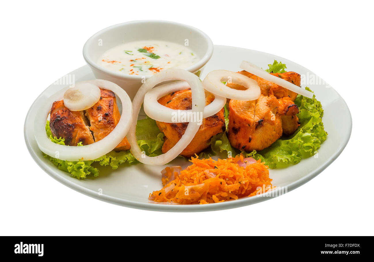 Indian kebabs Cut Out Stock Images & Pictures - Alamy