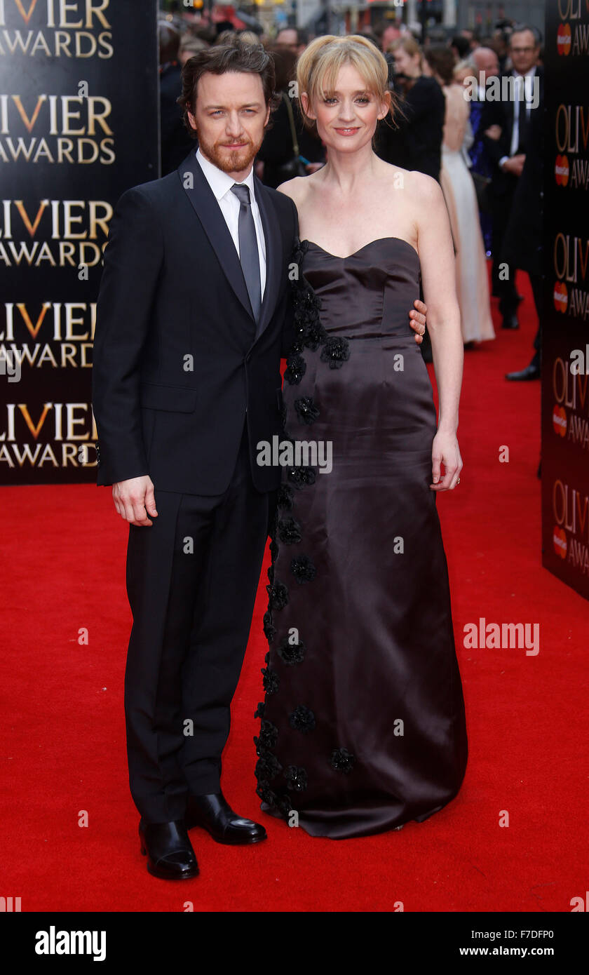Apr 12, 2015 - London, England, UK - James McAvoy and Anne-Marie Duff ...