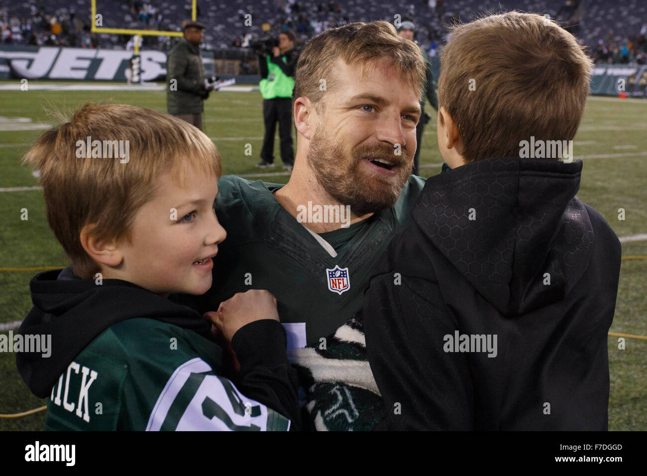 East Rutherford, New Jersey, USA. 29th Nov, 2015. New York Jets ...