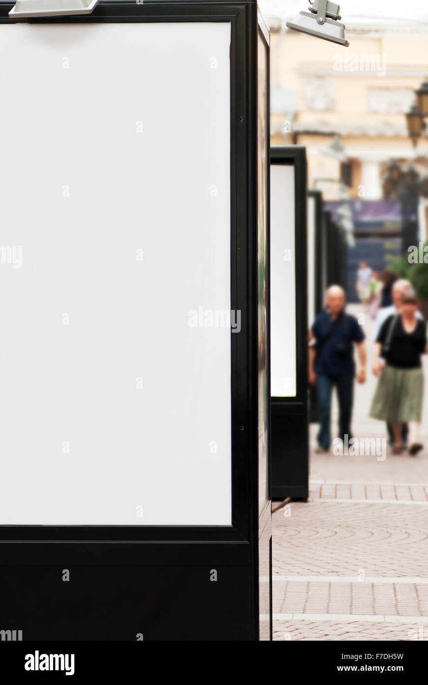 Row of billboards hi-res stock photography and images - Alamy