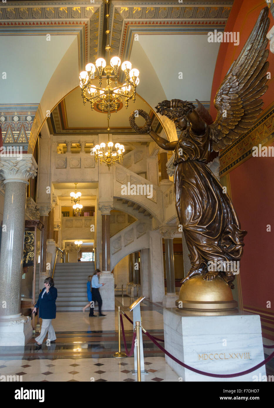 CT Connecticut state capitol building Hartford Stock Photo - Alamy