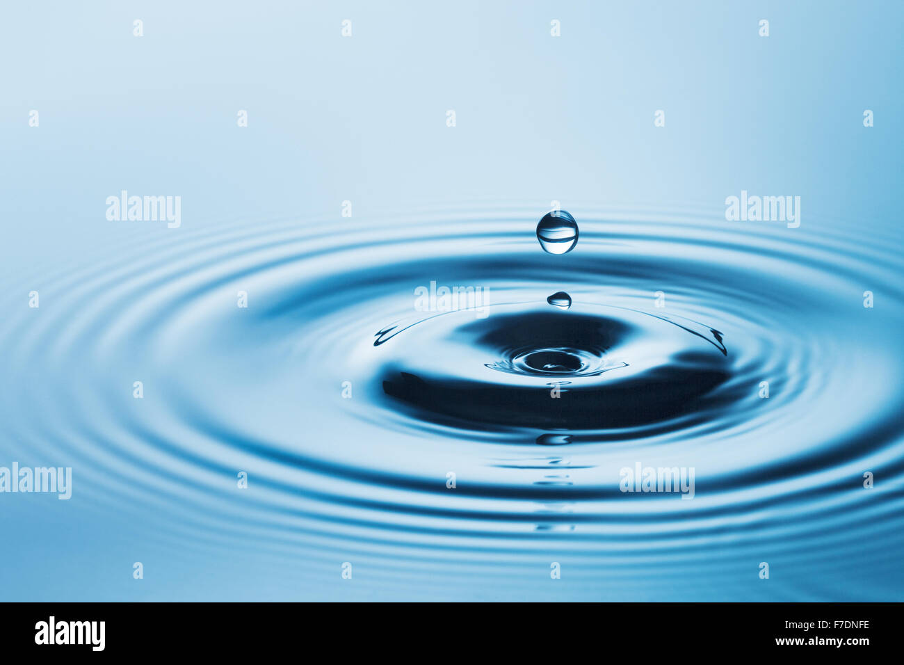 Water Drop, Close up View of Water Drop Splash Stock Photo - Alamy