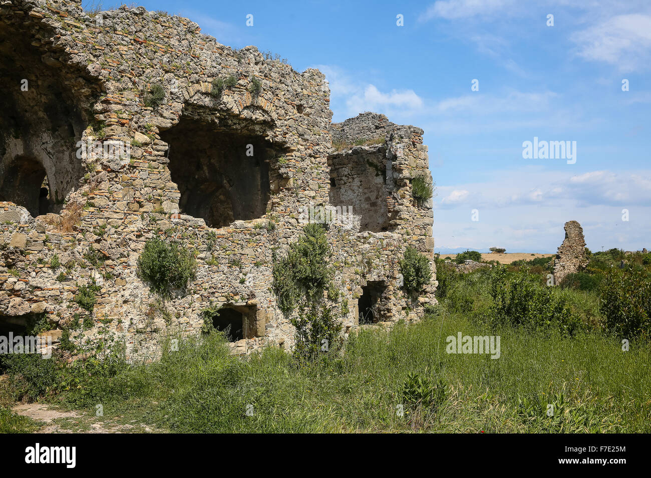 Ancient Side ruins in Turkey Kemer Antalya Stock Photo - Alamy