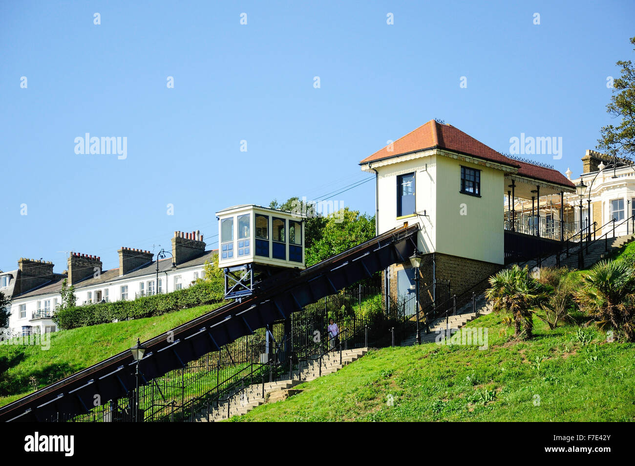 Historic Southend Cliff Railway, Western Esplanade, Southend-on-Sea ...