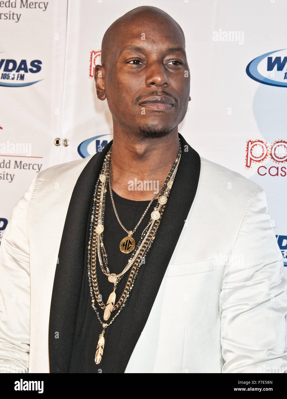 Tyrese Poses at The 2nd Annual WDAS Holiday Jam at The Wells Fargo ...