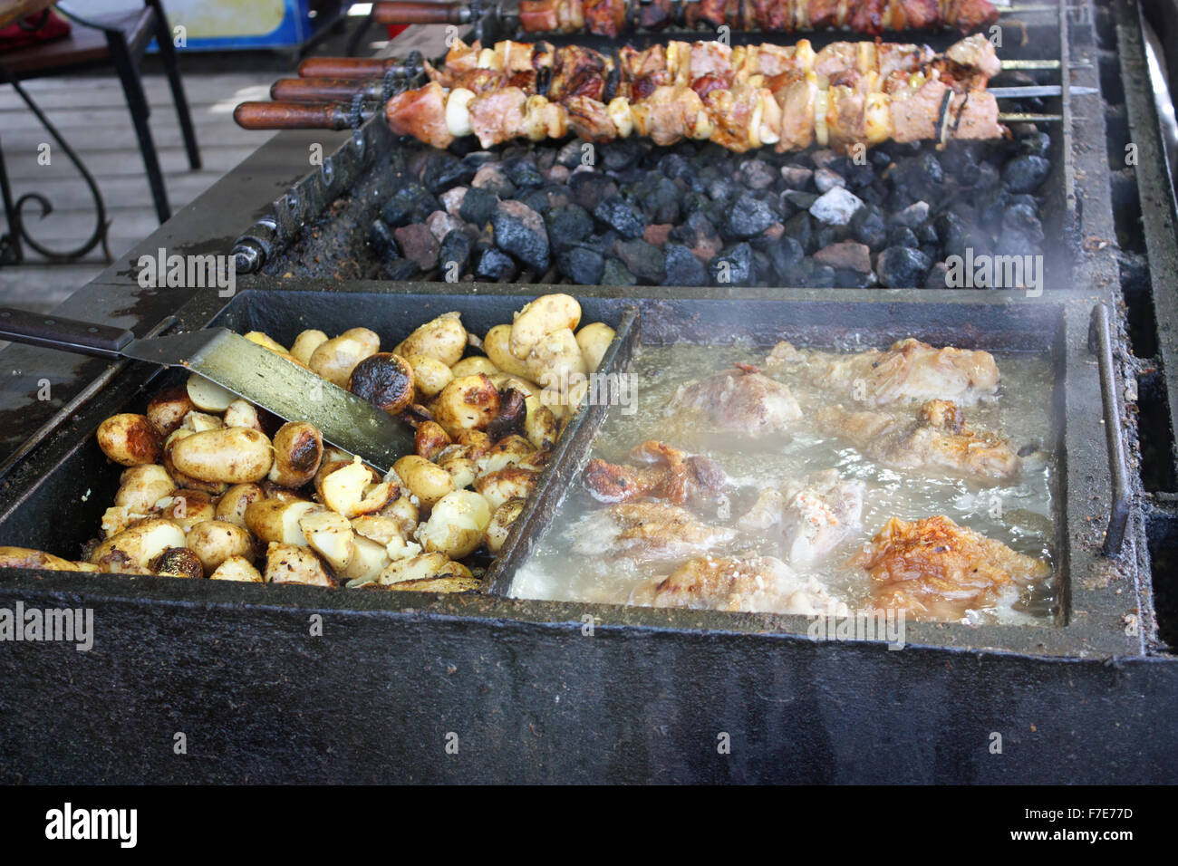 Cooking of meal Stock Photo - Alamy