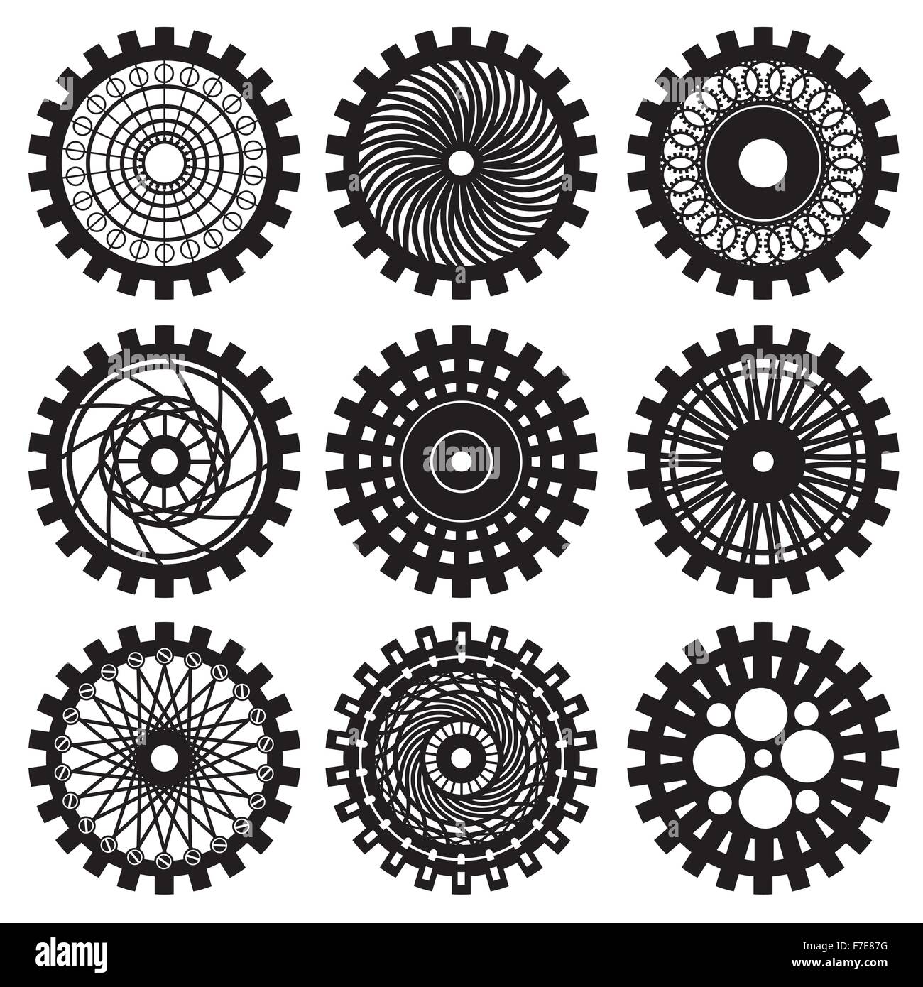 the steampunk gears Stock Vector Image & Art - Alamy